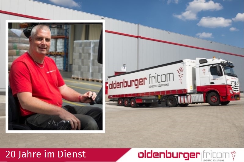 Geert Oldenburger 20 Jahre im Dienst